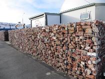 Gabion Rock Baskets & Secure Rock Wall Fences, Rock Basket Retaining ...